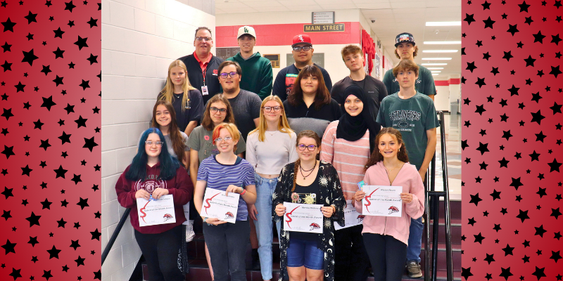 Students of the Month - September 2023 | Union Grove Union High School